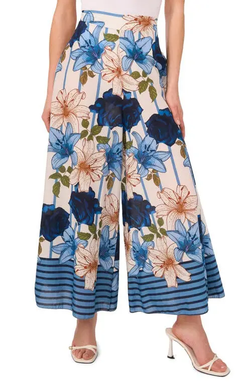 CECE DUPRAZ Wide-leg Cotton Pants