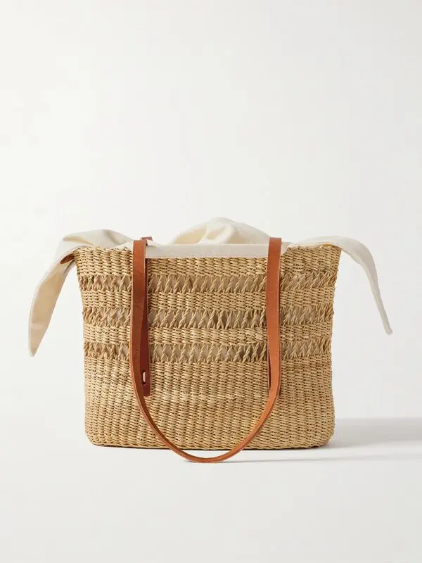 Muuñ Bicro Micro Straw Tote