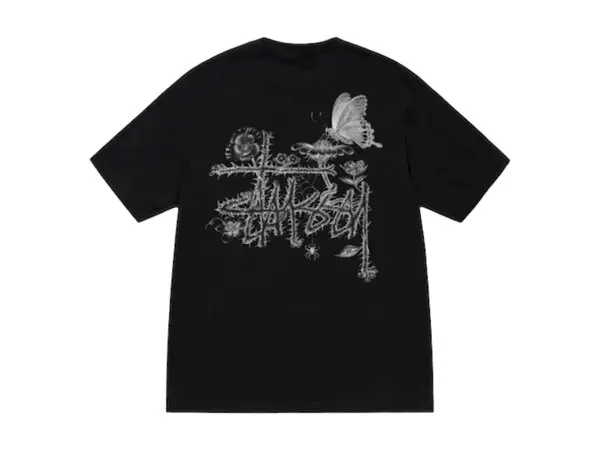 StÜssy In Bloom Tee Shirt - Black