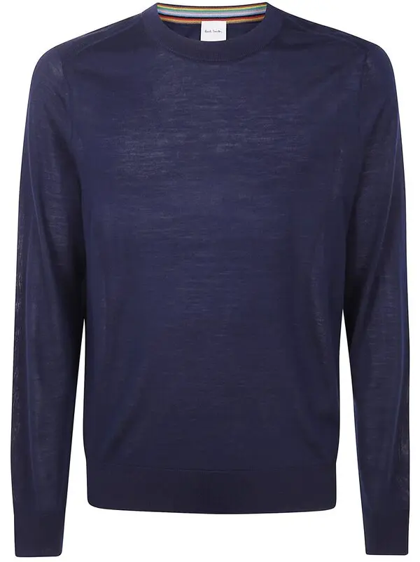 Paul Smith Sweater Crew Neck - Blue