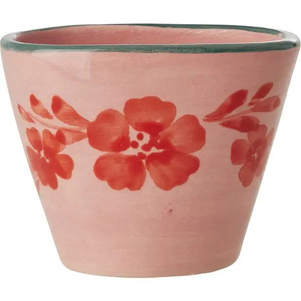RICE BY RICE Set Of 6 Hand-painted Ceramic Espresso Cups