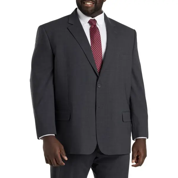 OAK HILL BY DXL Big & Tall Perfect Fit Jacket-relaxer Suit Jacket