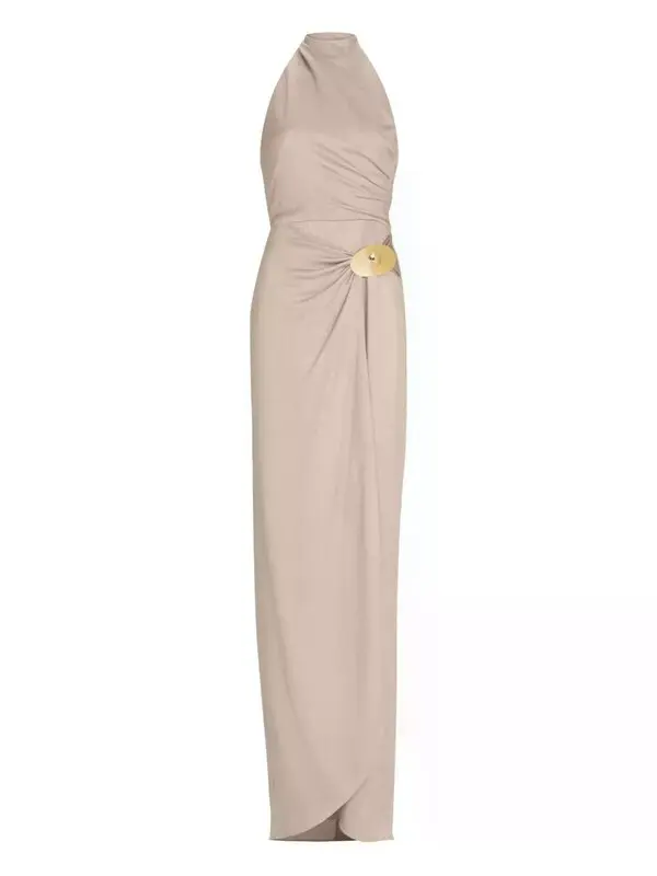 Silvia Tcherassi Davinia Floor-length Dress - Neutrals