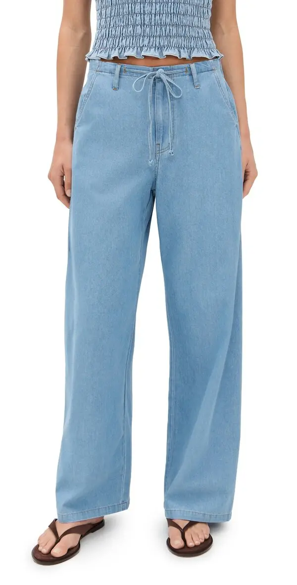 Lna Gia Tie Waist Pants