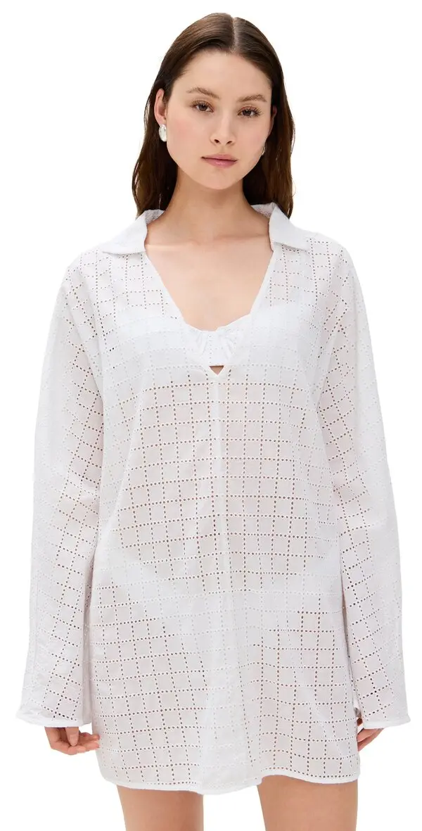 Solid & Striped The Alba Tunic - Optic White
