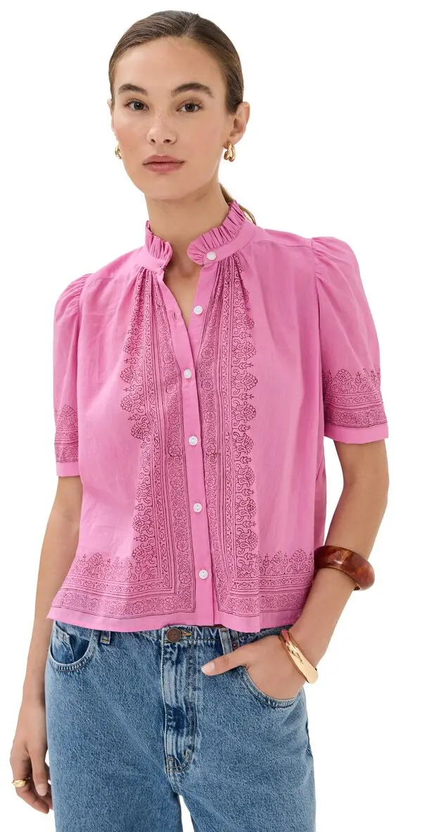 Alix Of Bohemia Winn Tile Shirt