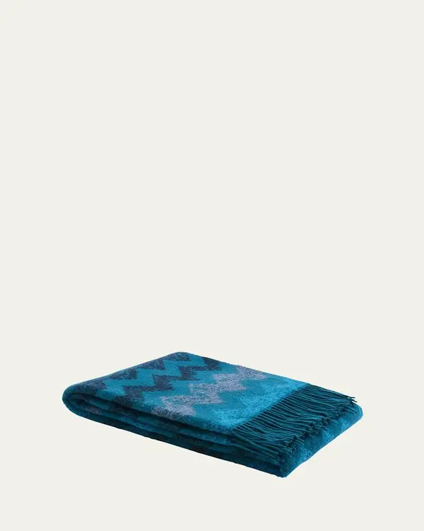 Missoni Gessetti Wool-blend Throw, 51" X 75