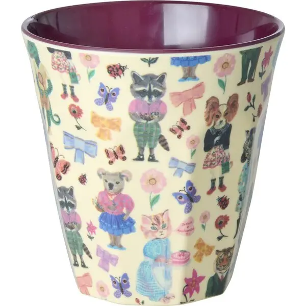 RICE BY RICE X Nathalie Lété Set Of 4 Melamine Cups