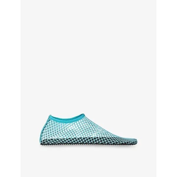 Christopher Esber Mesh Ballet Flats - Teal
