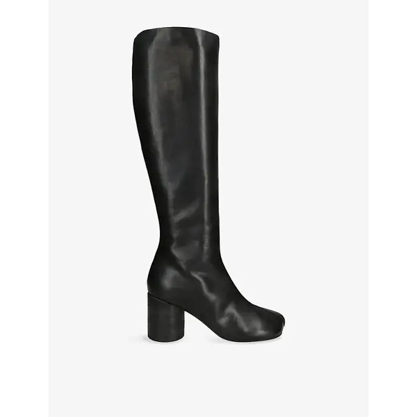 MAISON MARGIELA Anatomic 70 Leather Heeled Knee-high Boots