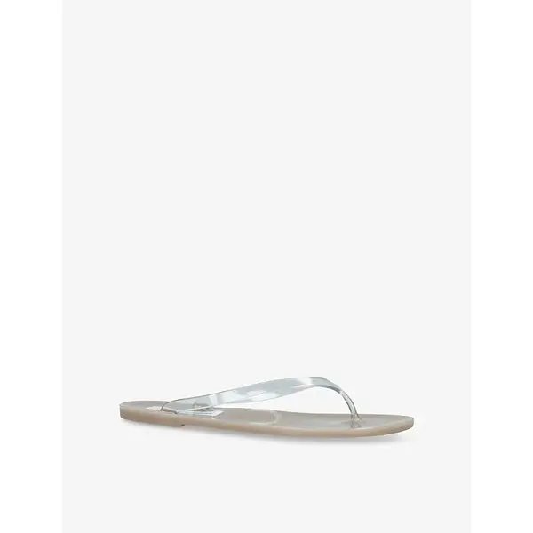 Christopher Esber Pvc Thong Sandals - Beige Comb