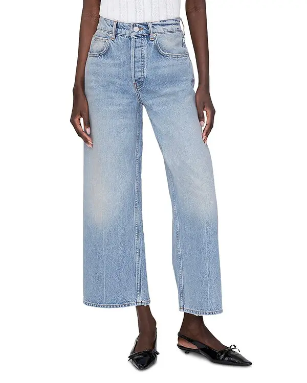 ANINE BING Heath High-rise Baggy Jeans