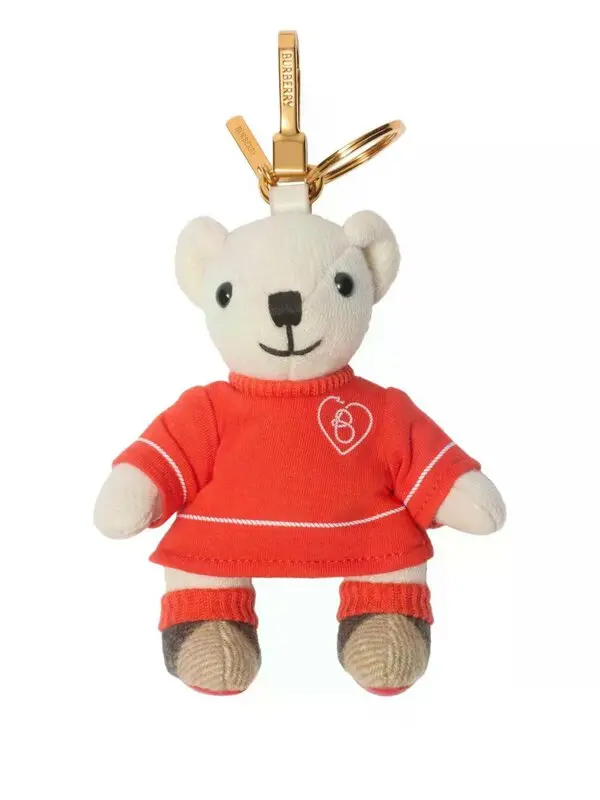 Burberry Bear Embroidered Keychain