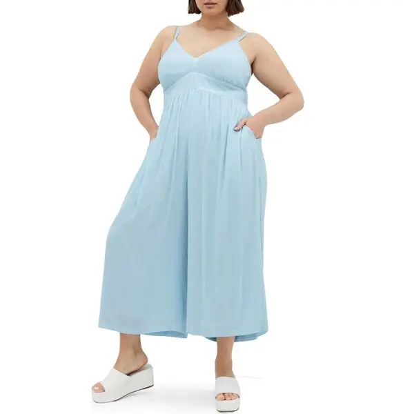 City Chic Lara Sleeveless Jumpsuit