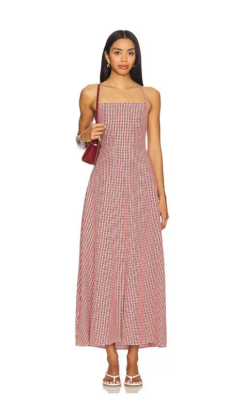 Posse Lori Dress - Red Gingham