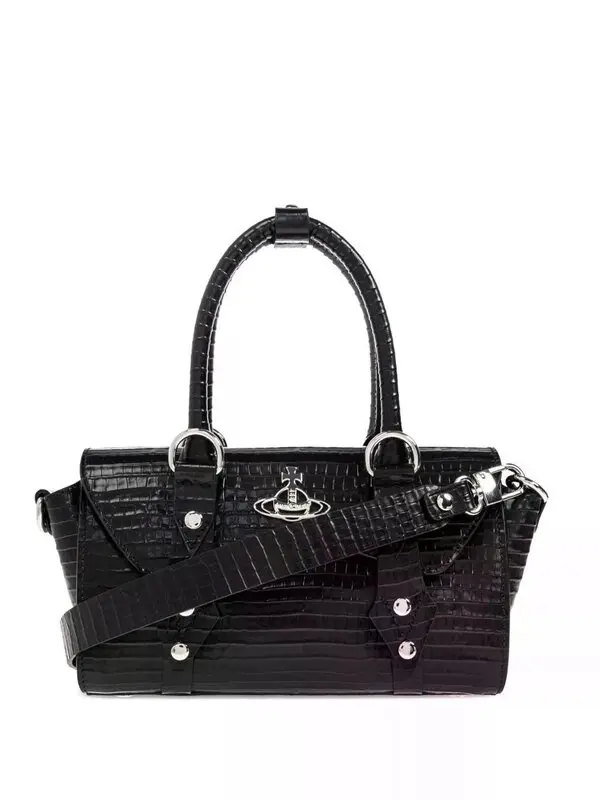 VIVIENNE WESTWOOD Croc-embossed Tote Bag