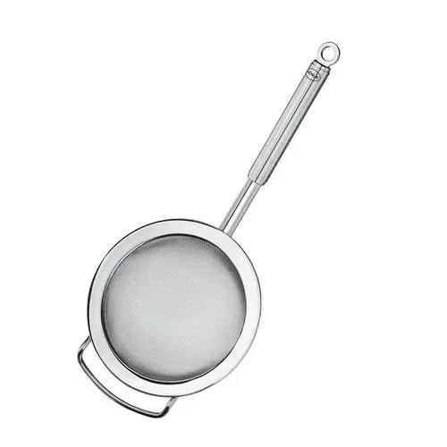 ROSLE Stainless Steel Round Handle Fine Mesh Kitchen Strainer