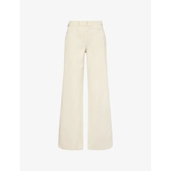 7 For All Mankind Lotta High-rise Wide-leg Jeans