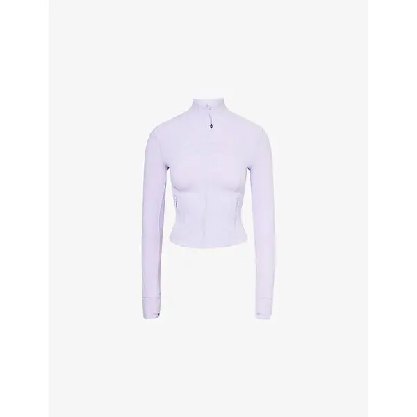 Lululemon Define Nulu™ Cropped Stretch-woven Jacket - Lavender Frost