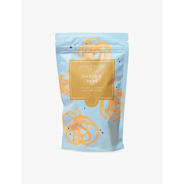 CUTTER AND SQUIDGE Cacio E Pepe Cheese & Pepper Savoury Bites 125g