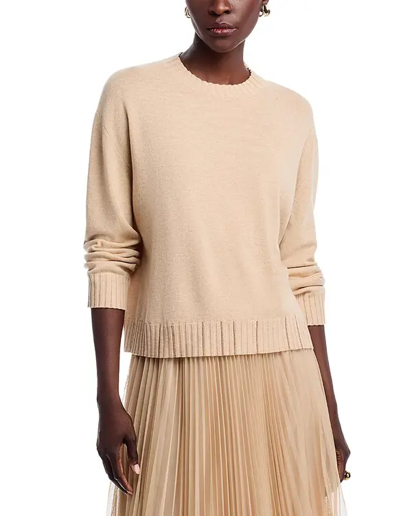Fabiana Filippi Crewneck Sweater - Dark Beige