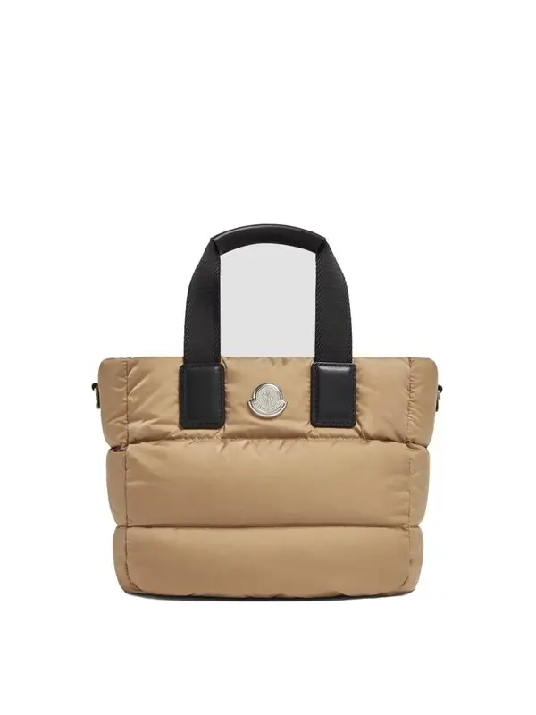 Moncler Mini Caradoc Tote Bag - Medium Beige