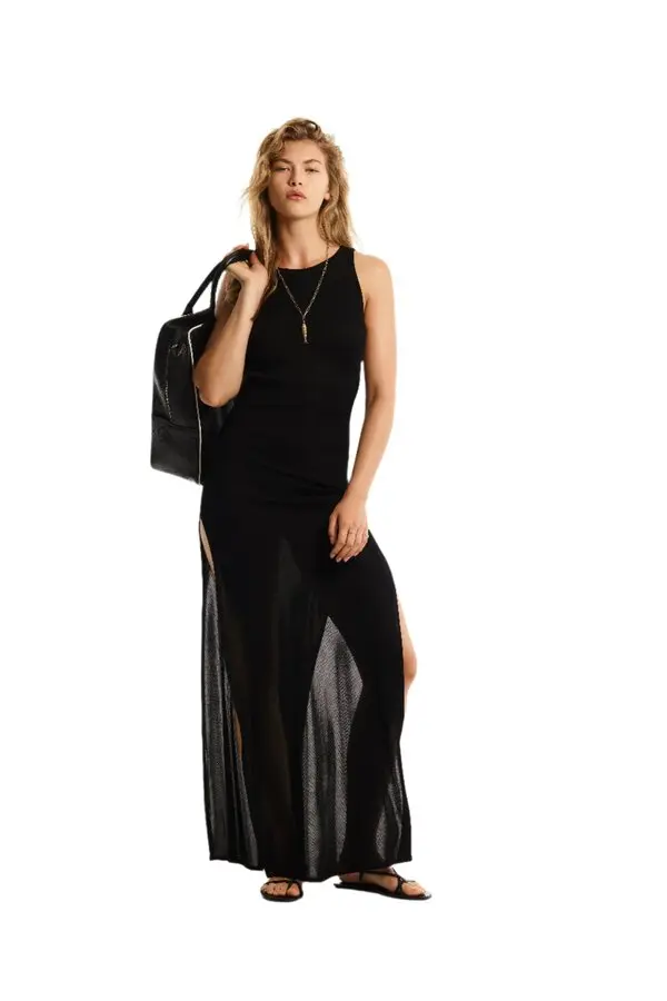 Yigal Azrouël Side Panel Maxi Dress