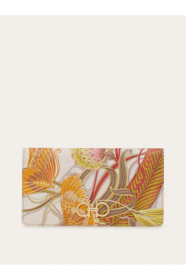 FERRAGAMO Gancini Continental Wallet - Multicolor