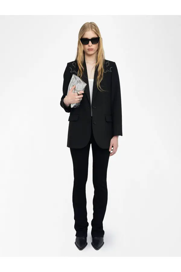 Zadig&Voltaire Viva Rhinestone Blazer