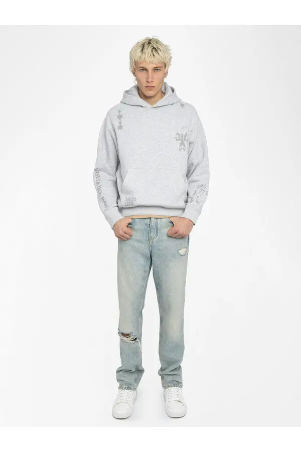 Zadig&Voltaire Sacha Printed Hooded Sweatshirt