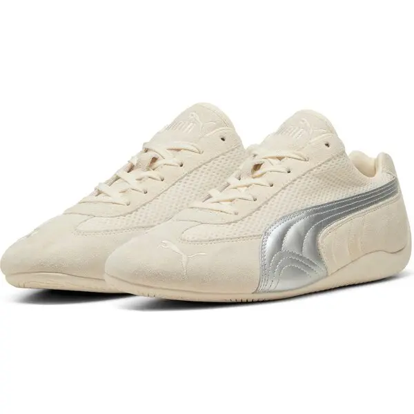 PUMA Speedcat Premium Sneakers - Frosted Ivory/ Matte Silver