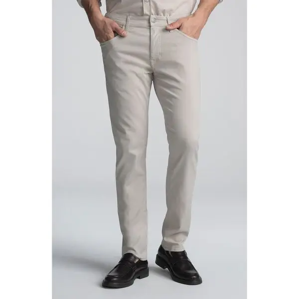 MAVI Jake Slim Fit Twill Pants - Pebble City