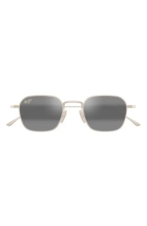 Maui Jim Mekala 48mm Polarized Square Sunglasses