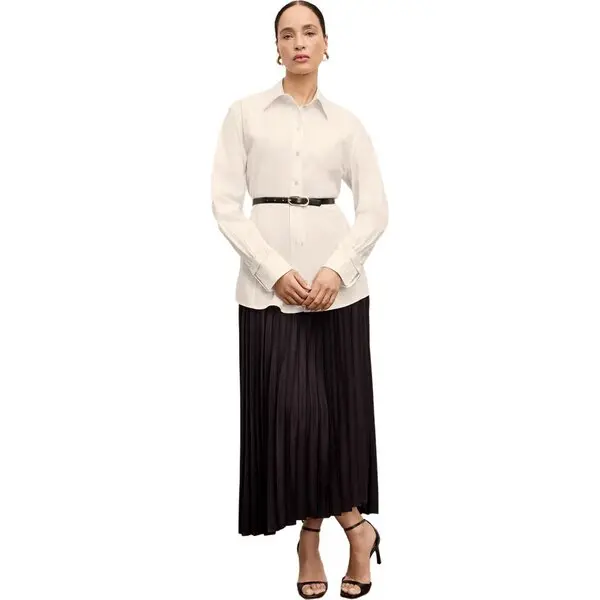 M.M.LAFLEUR Bentley Al Fresco Shirt - Eggshell