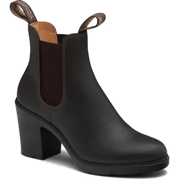 Blundstone Block Heel Chelsea Boots