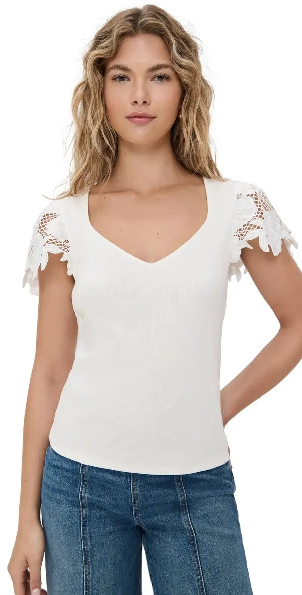 Generation Love Kika Lace Combo Top