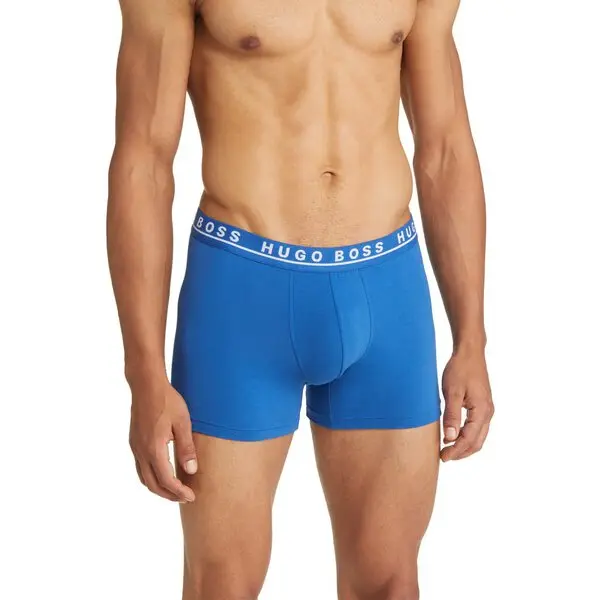 Hugo Boss Assorted 3-pack Power Stretch Cotton Boxer Briefs