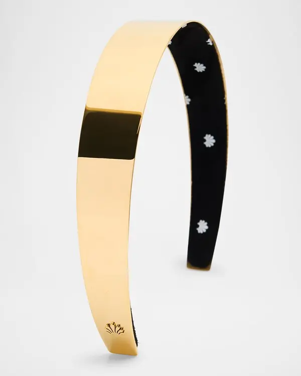 Lele Sadoughi Bessette Headband - Gold 720