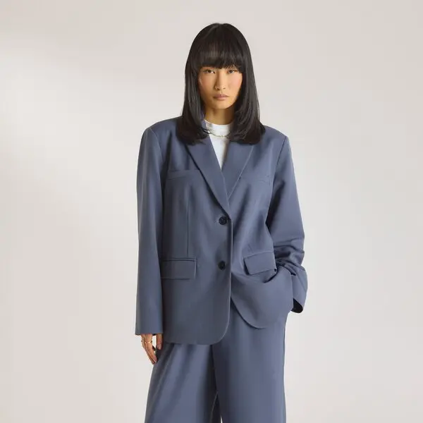 Lounge Tailored Oversized Blazer - 6