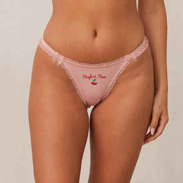 Lounge Fruity 'perfect Pair' Culotte Rose - Xl