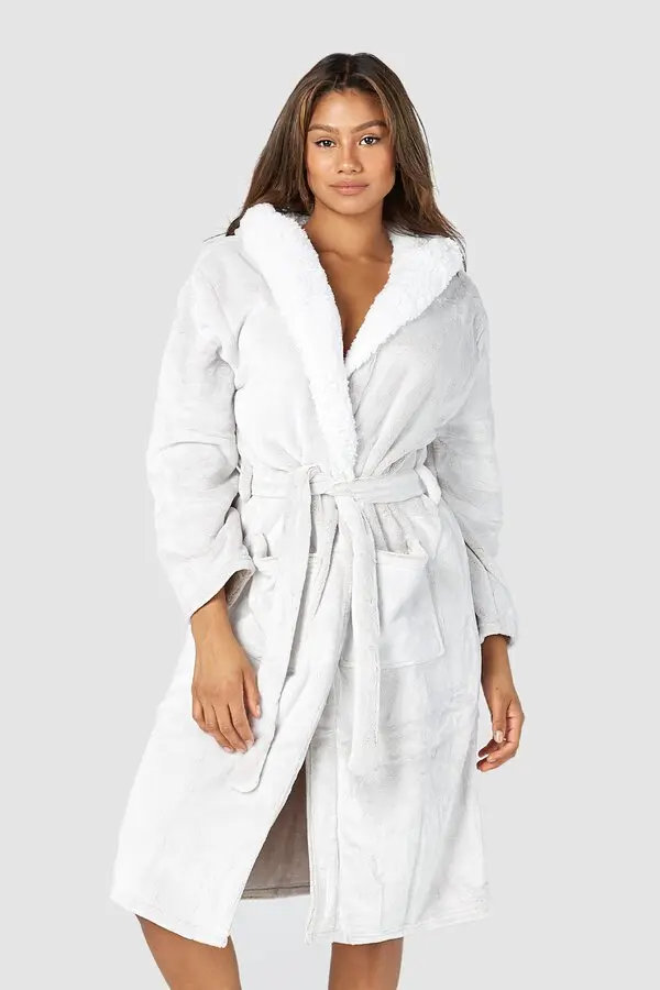 Lounge So Soft Luxury Robe De Chambre - Mink