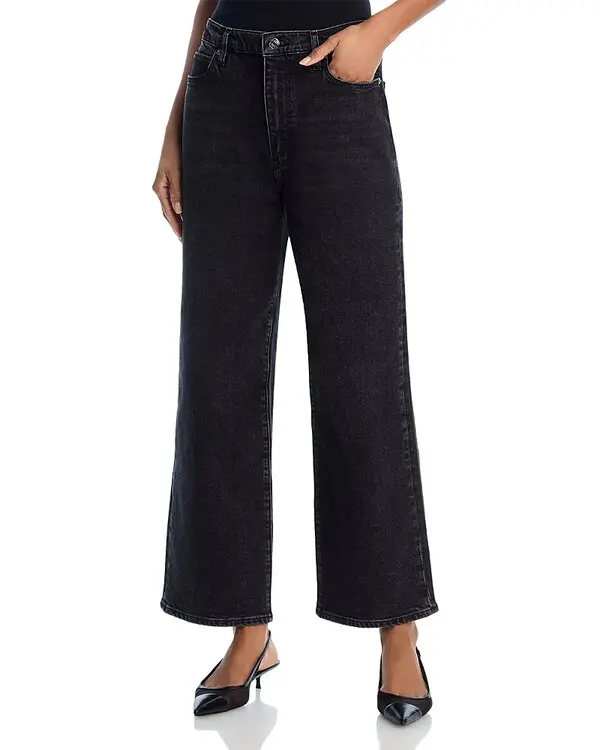 FRAME The Wide High-rise Wide-leg Jeans
