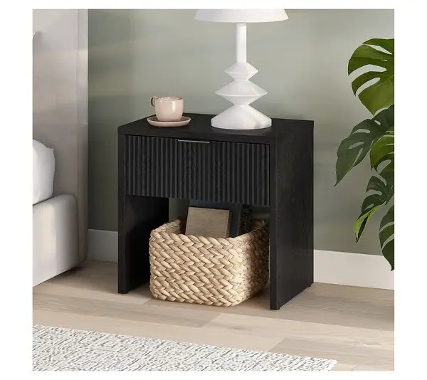 HUDSON&CANAL Kenslow 24' Wide Rectangular Night Stand