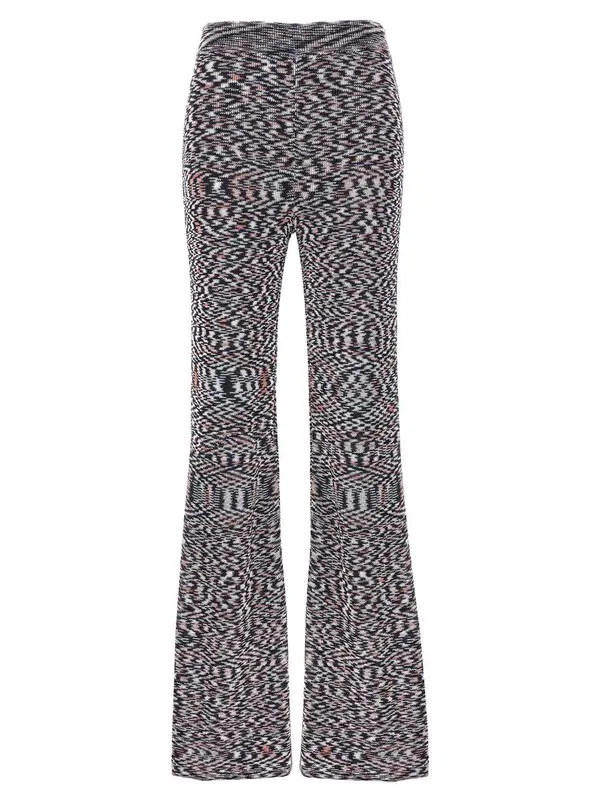 Missoni Patterned Flared Trousers - Multicolor