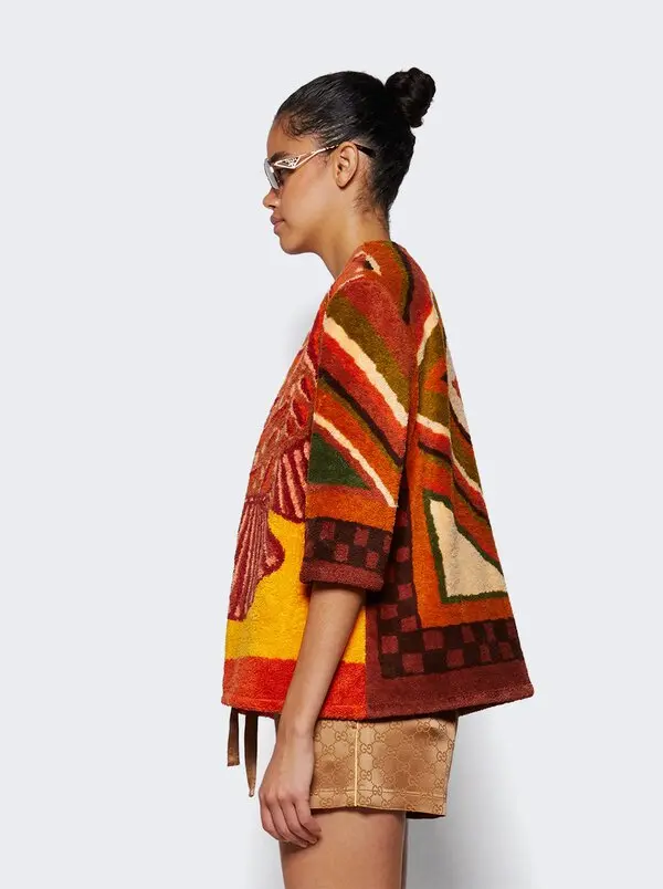 LILY EVE Upcycled Terry Towel Jacket