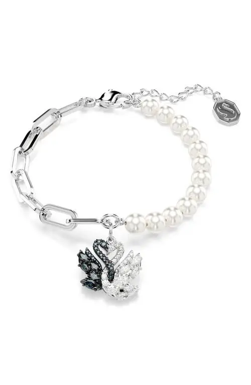 SWAROVSKI Swan Pearl Bracelet