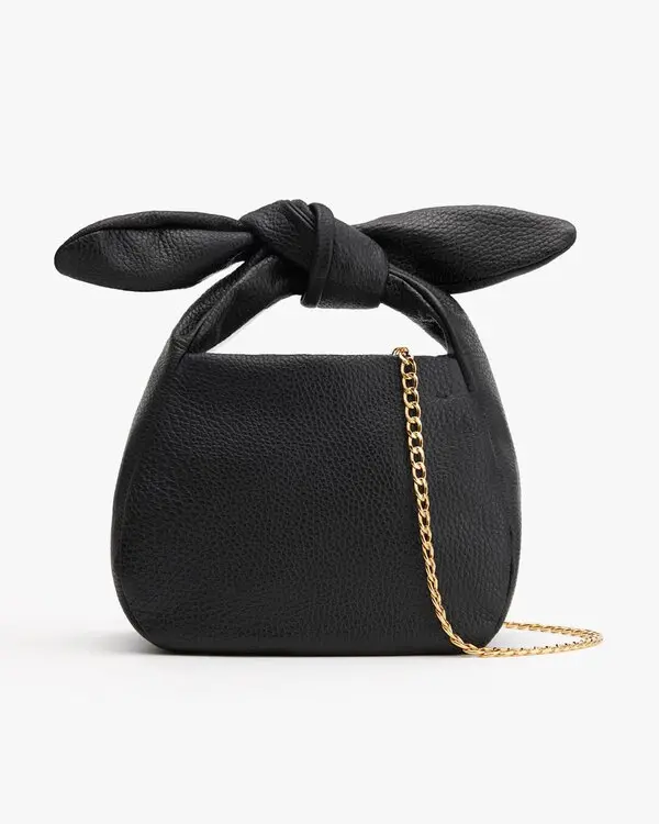 Cuyana Mini Bow Bag - Black