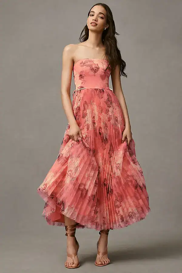 strapless open back dress Zapaka Women Princess Homecoming Dress Blush Applique Tulle A Line Short  Prom Dress Lace Up Cocktail Party Dress – ZAPAKA