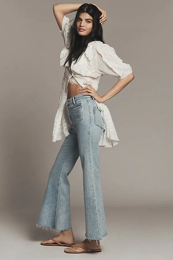 Paige Marlow Skimmer High-rise Flare Jeans