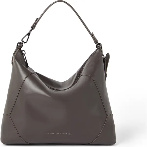 Brunello Cucinelli Bc Duo Hobo Bag - Rust Brown